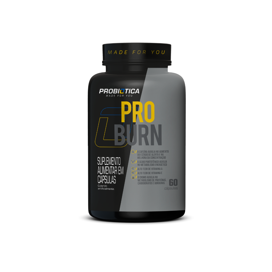 Pro Burn 60 Capsulas – Probiótica - Dragon Shape