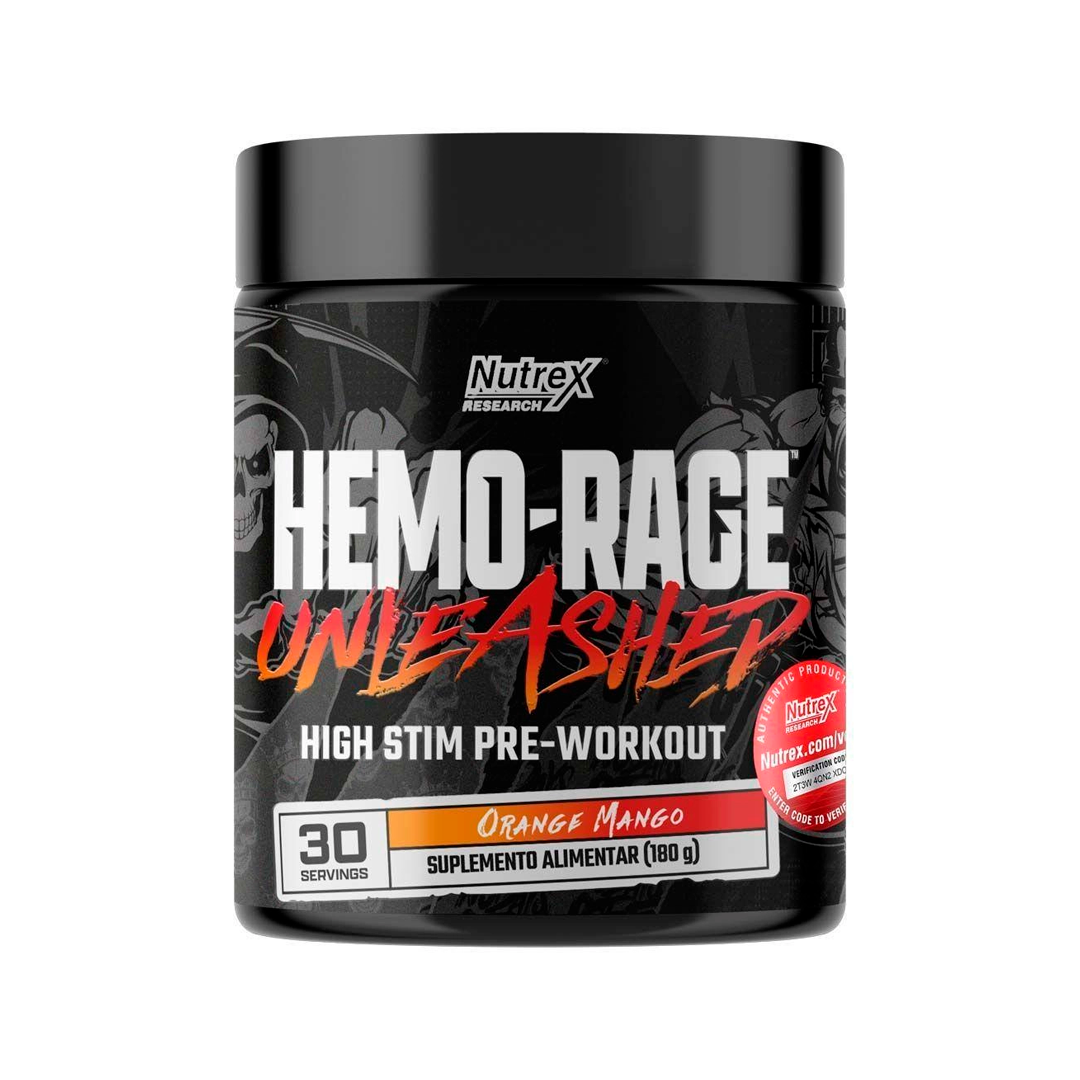Hemo-Rage Nutrex Orange Mango 180gr - Dragon Shape